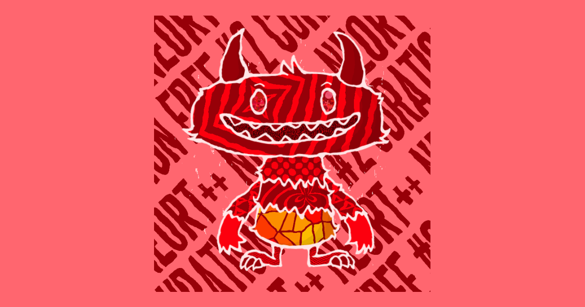 Generative Art Monster for CURATION FREE #2